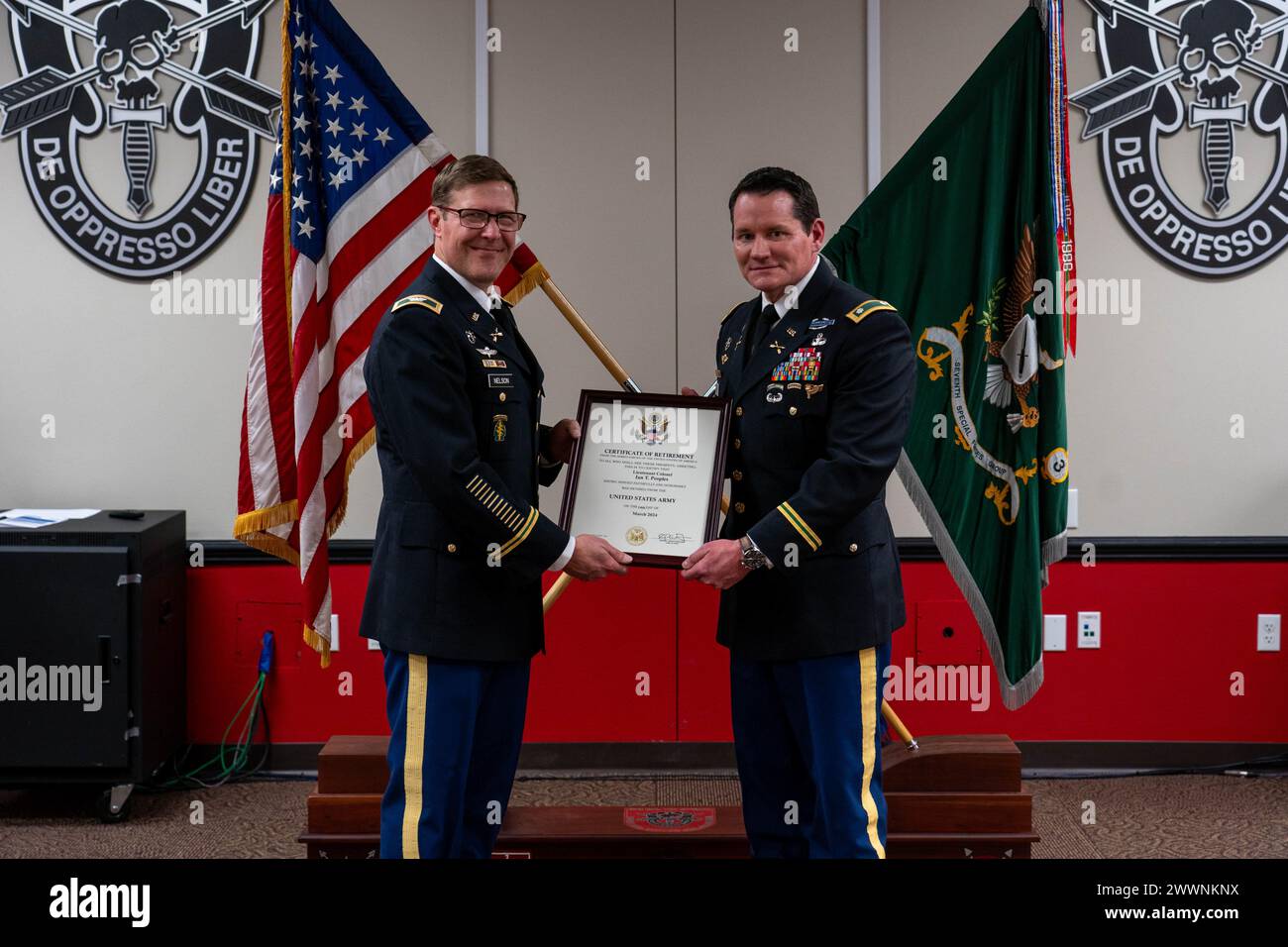 U.S. Army Col. Patrick Nelson, 7th Special Forces Group (Airborne ...