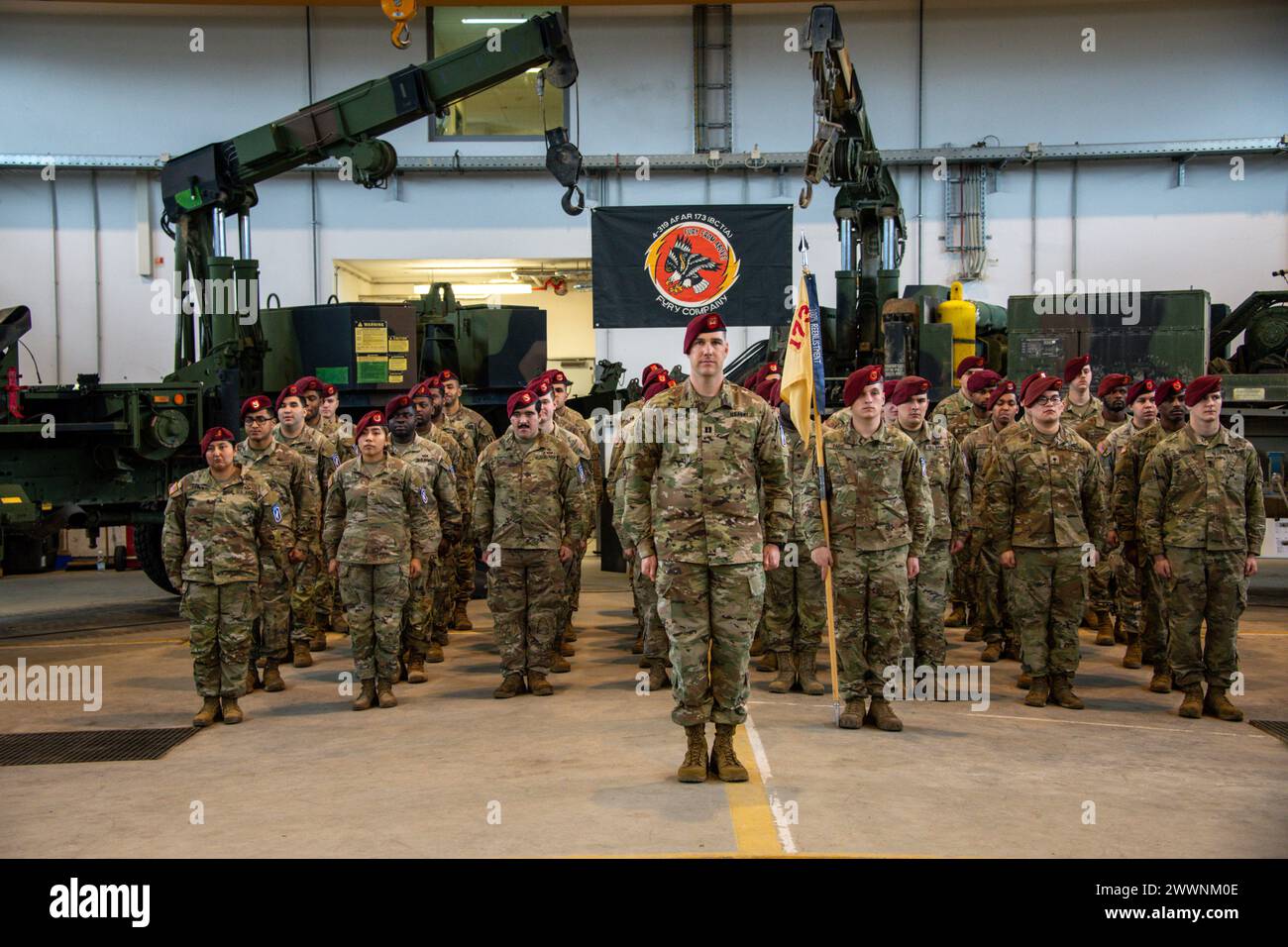U.S. Army Cpt. Austin Norris, Commander of Fury Company, 4th Battalion, 319th Airborne Field ...