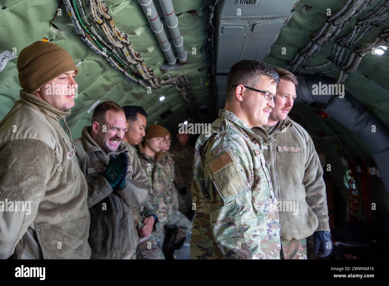 Members from the Utah Air National Guard’s 151st Wing and Air Force ...