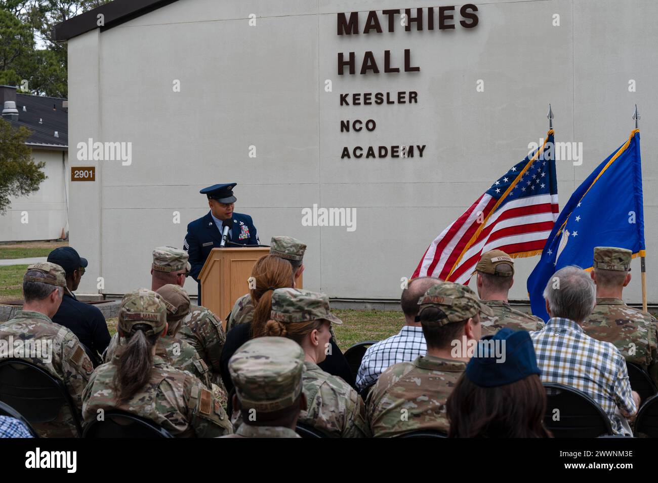 U.S. Air Force Chief Master Sgt. Jayar Dela Cruz, Mathies ...