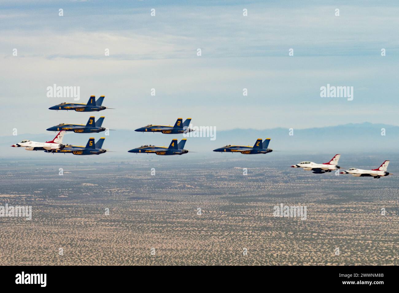 The United States Air Force Air Demonstration Team “Thunderbirds ...