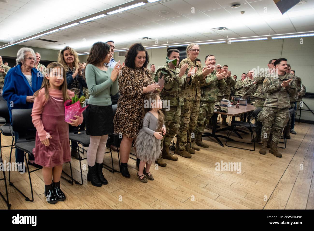 The 121st Air Refueling Wing holds a promotion ceremony for Chief ...
