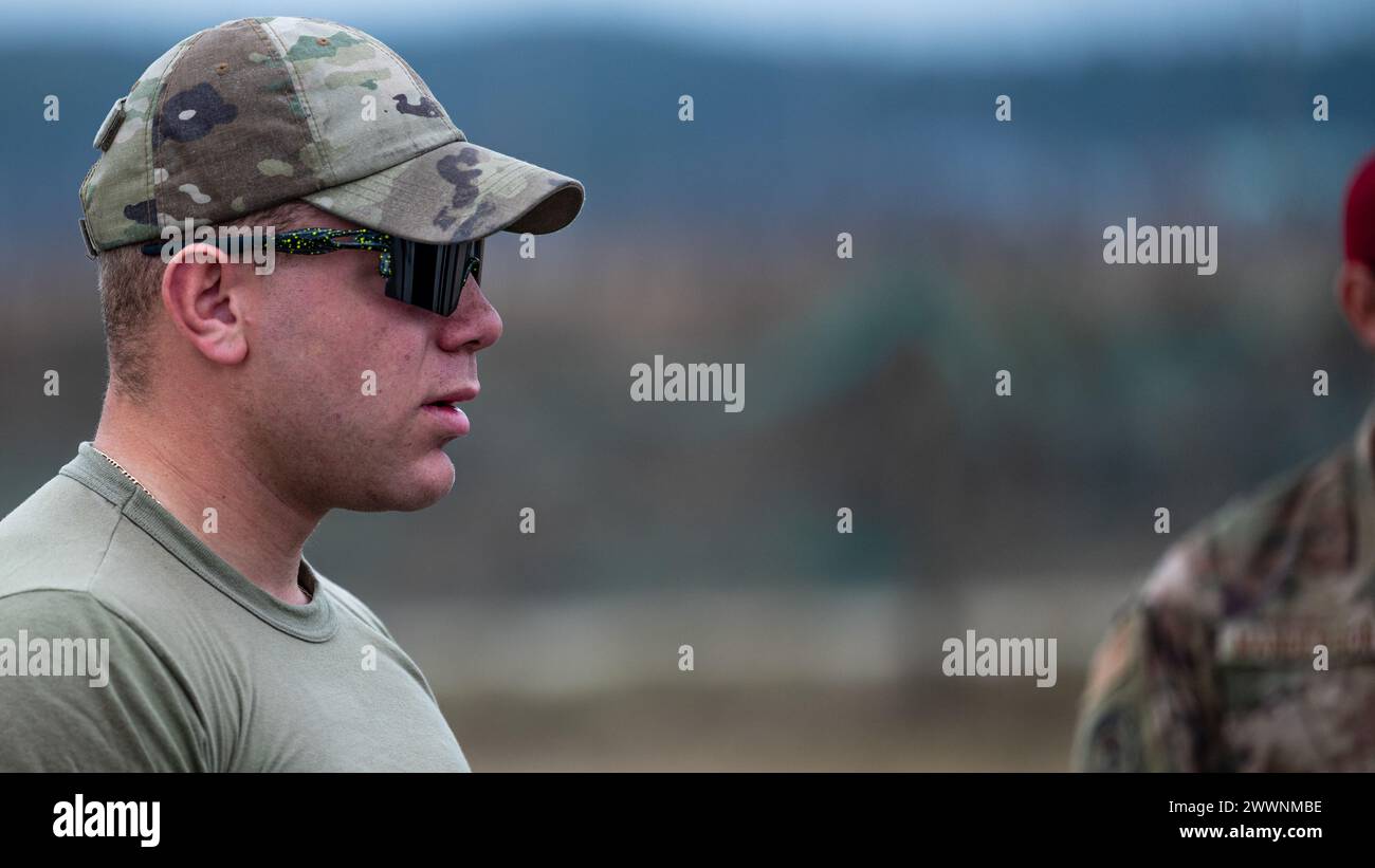 Senior Airman Gavin Young, 8th Civil Engineer Squadron pavements and ...