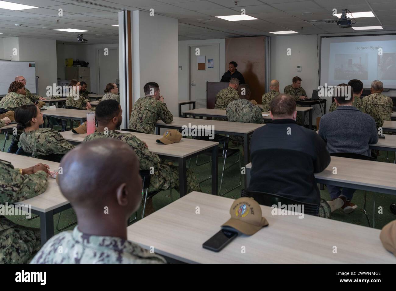 NAVAL SUPPORT ACTIVITY SOUDA BAY, Greece (Feb. 22, 2024) Master-at-Arms ...