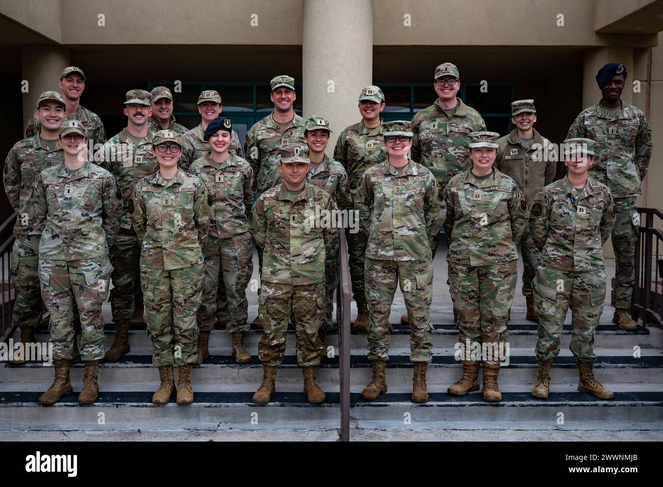 Maj. Gen. Stacy J. Huser, 20th Air Force commander, and various ...