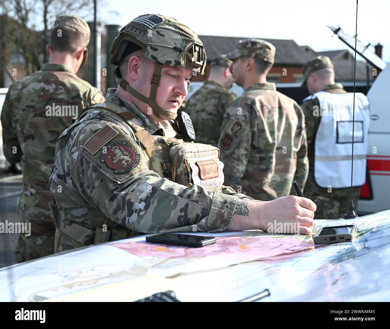 Raf england map hi-res stock photography and images - Alamy