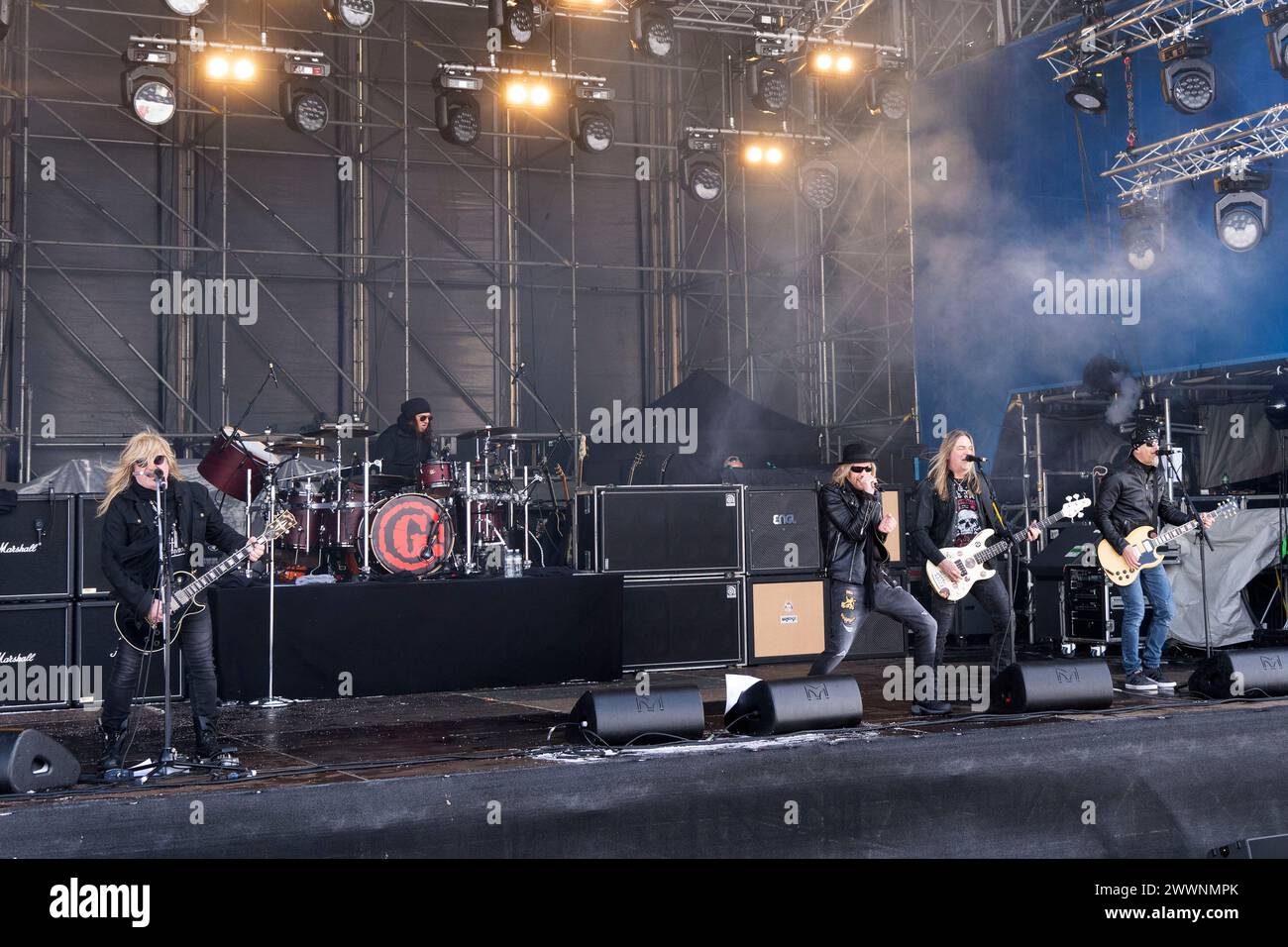 Leo Leoni, Flavio Mezzodi , Nic Maeder, Marc Lynn und Freddy Scherer ...