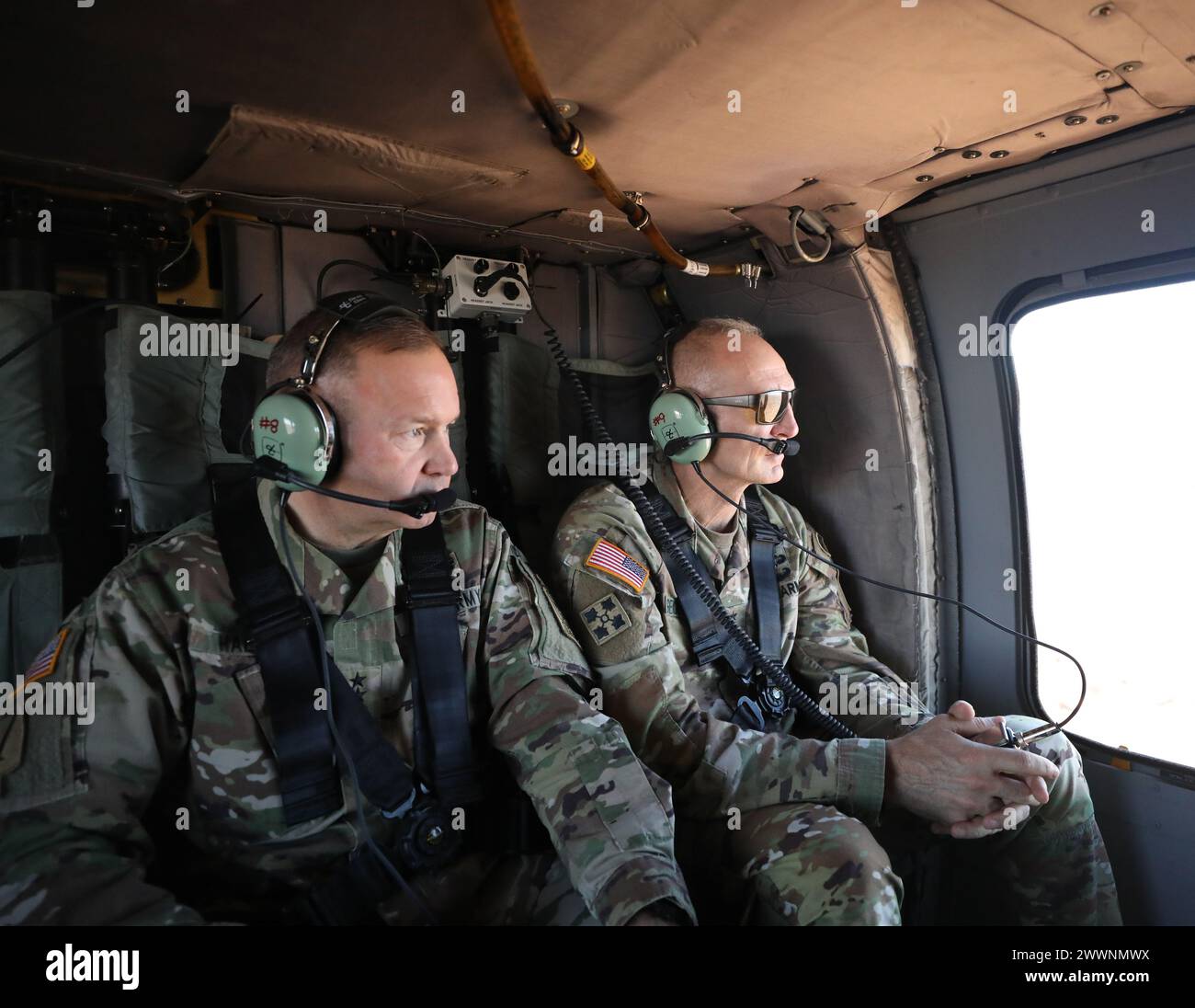 Right, The Chief of Staff of the Army, General Randy A. George; and Lt ...
