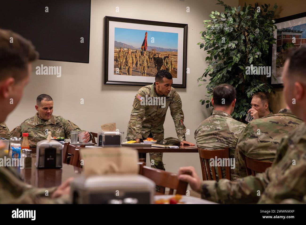 Sgt. Maj. Jose Cancel, 4th Infantry Division G2 sergeant major ...