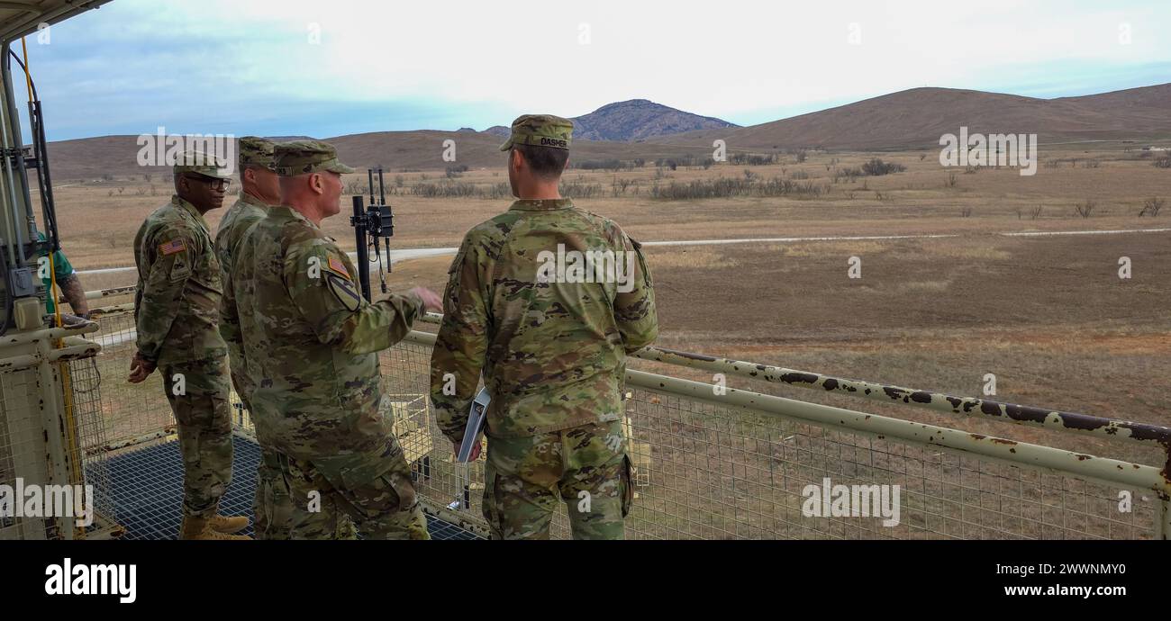 LTC Dasher, along with MG Phil Brooks and CSM Neil Sartain of FCOE ...