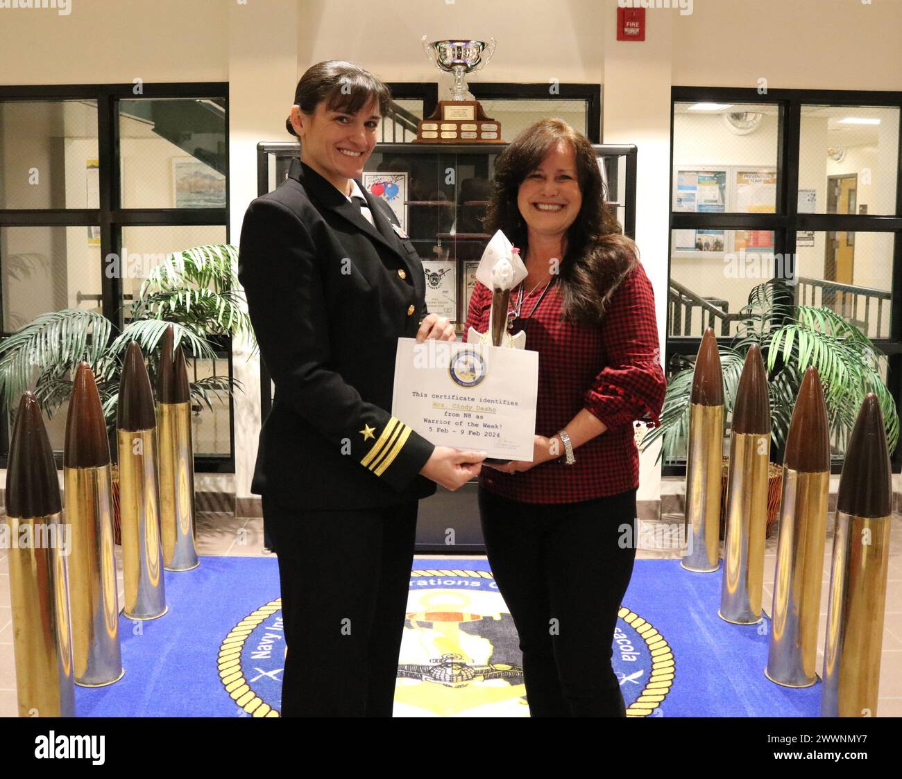 Pensacola, FL - NIOC Pensacola’s Warrior of the Week is Mrs. Dasho! Mrs ...