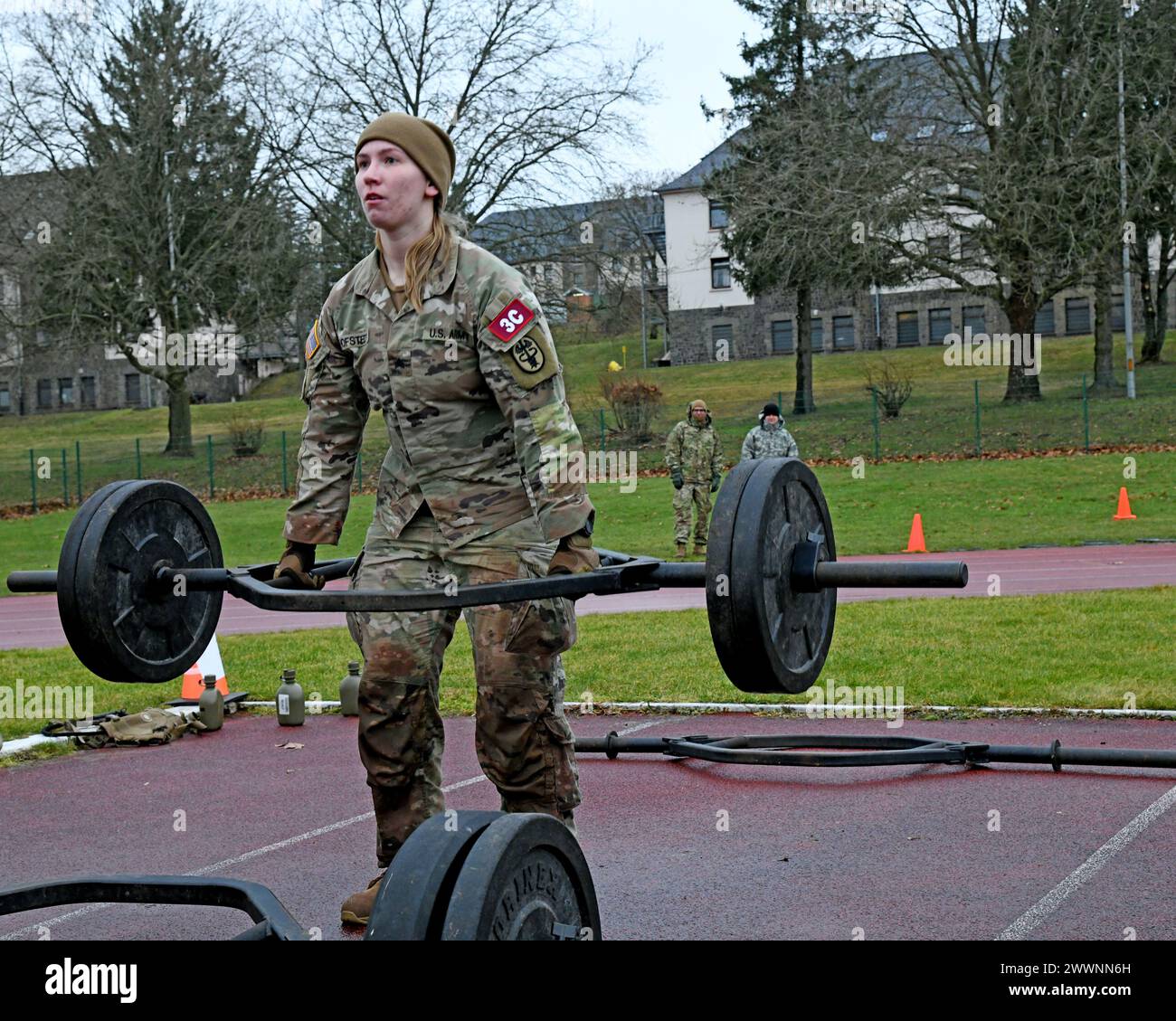 U.S. Army Sgt. Sarah Hofstedt with Medical Readiness Command, Europe ...