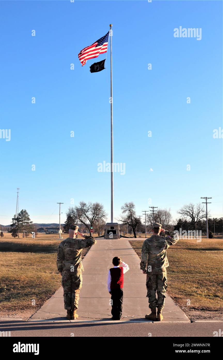 Sergio “Matias” Chontal-Harter participates in a simulated formation ...