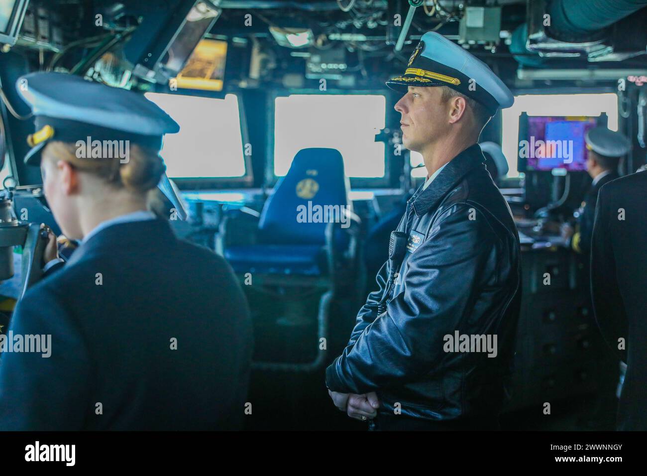 240224-N-JM579-1030 ROTA, Spain (Feb. 24, 2024) Cmdr. Richard Slye ...