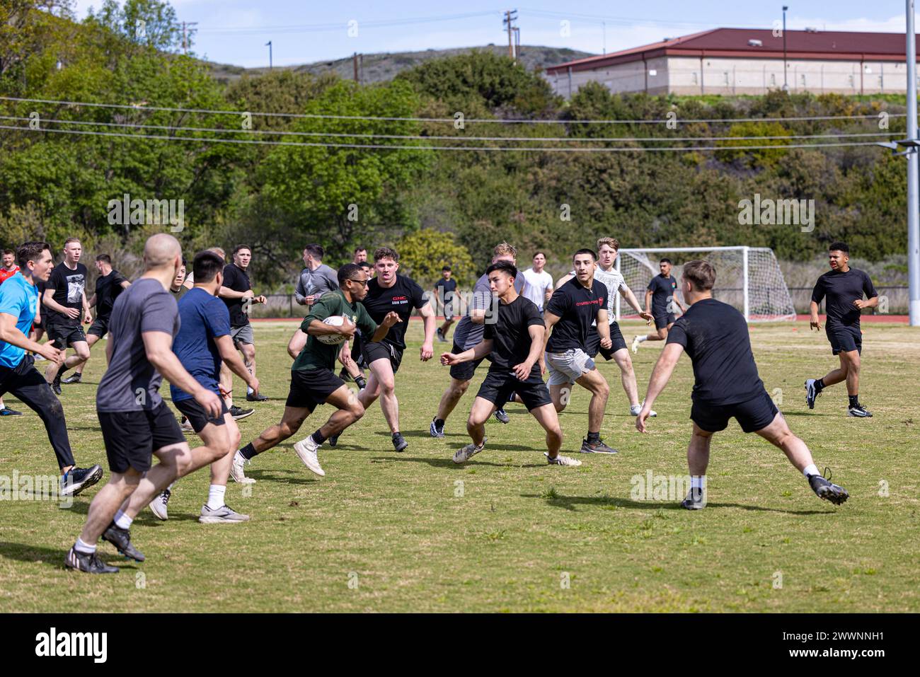 U.S. Marines with Marine Rotational Force – Darwin 24.3, participate in ...