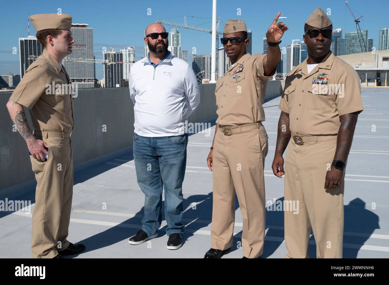 MIAMI (Feb. 23, 2024) Senior Chief Religious Program Specialist Michael ...