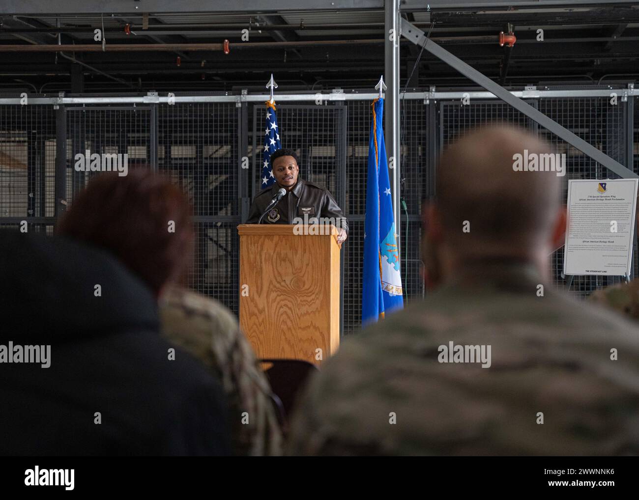 Air Force Capt. Ronson Smith, 12th Special Operations Support Squadron ...