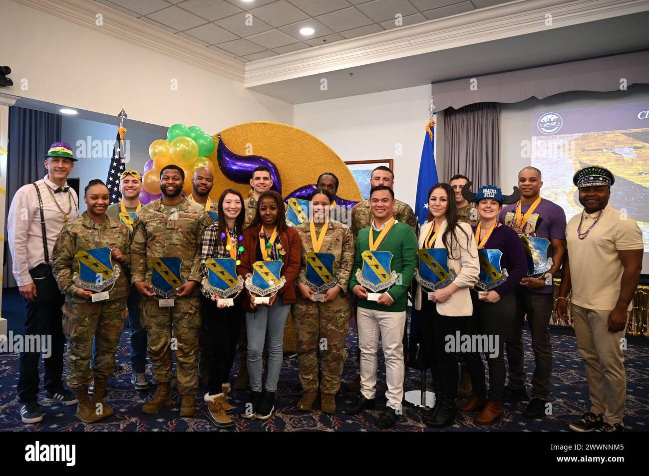 Joint Base Anacostia-Bolling 2023 Annual Award winners pose for a photo ...
