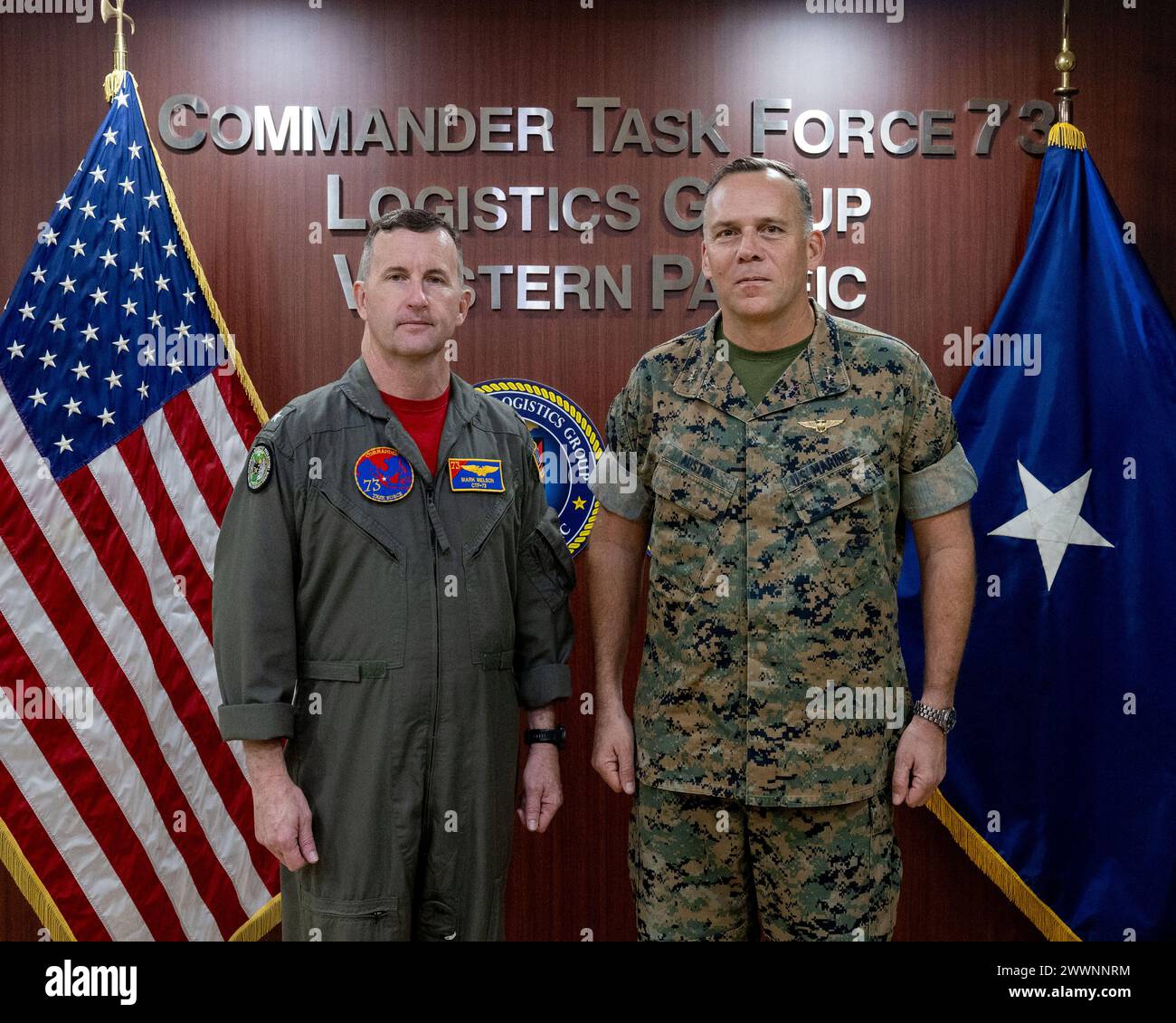 SINGAPORE (Feb. 21, 2024) Rear Adm. Mark A. Melson, Commander ...