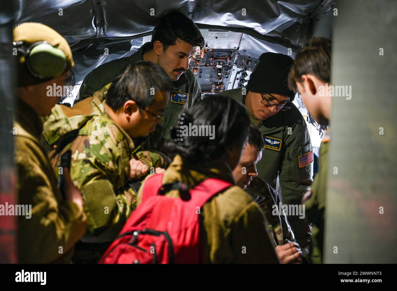 Airmen assigned to the 92nd Operations Group train on the Real Time ...
