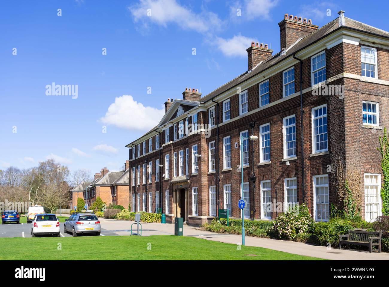 Main building reception car park Sutton Bonnington Campus University of ...