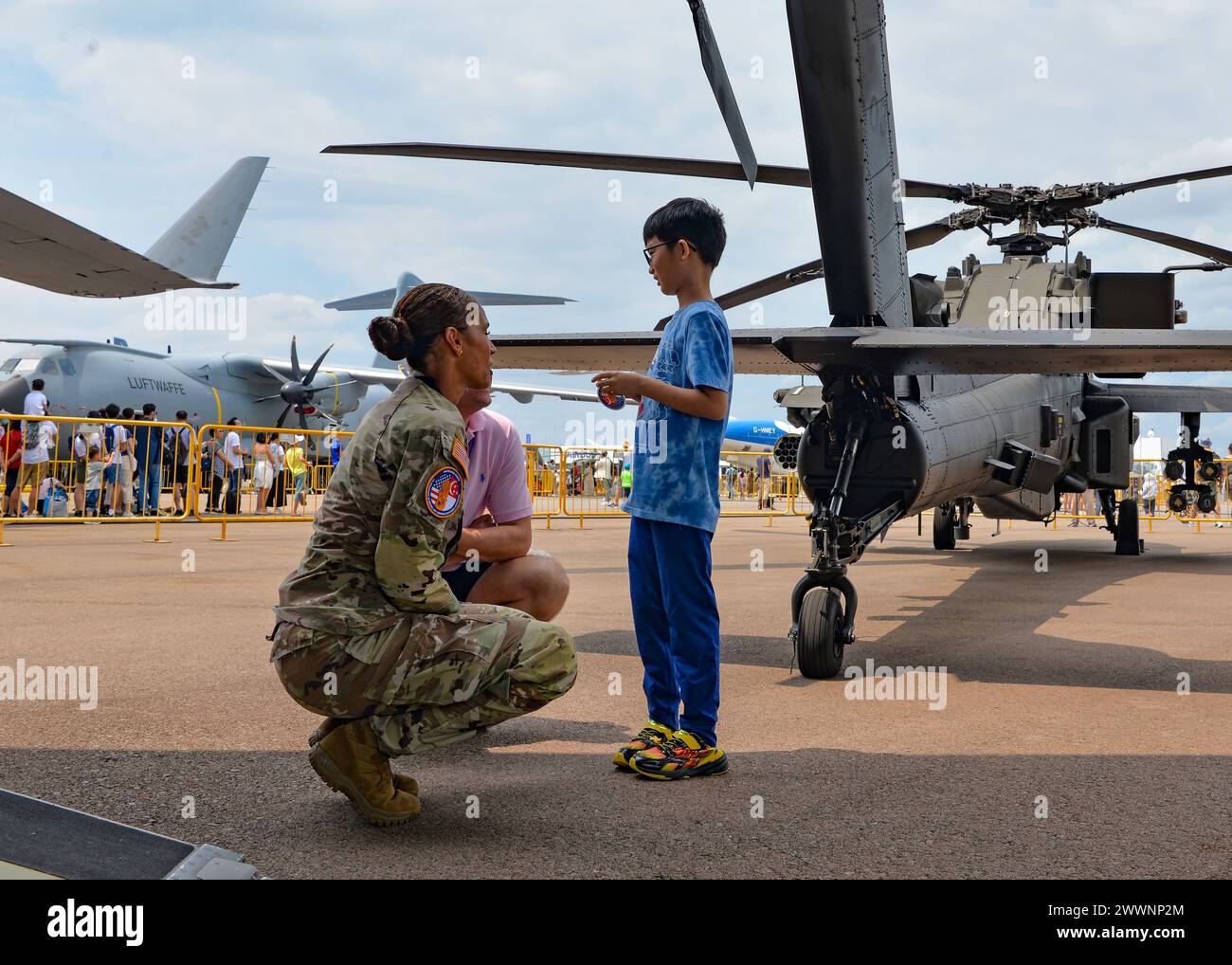 U.S. Army Chief Warrant Officer Two Kelse Gilliard, 16th Combat Aviation Brigade, Air Traffic ...