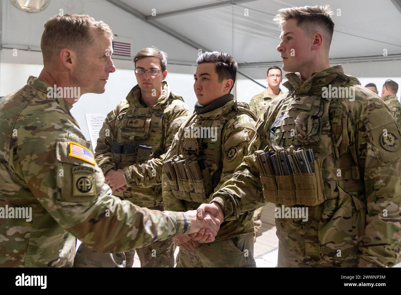 Maj. Gen. Curtis A. Buzzard, commanding general of the United States ...