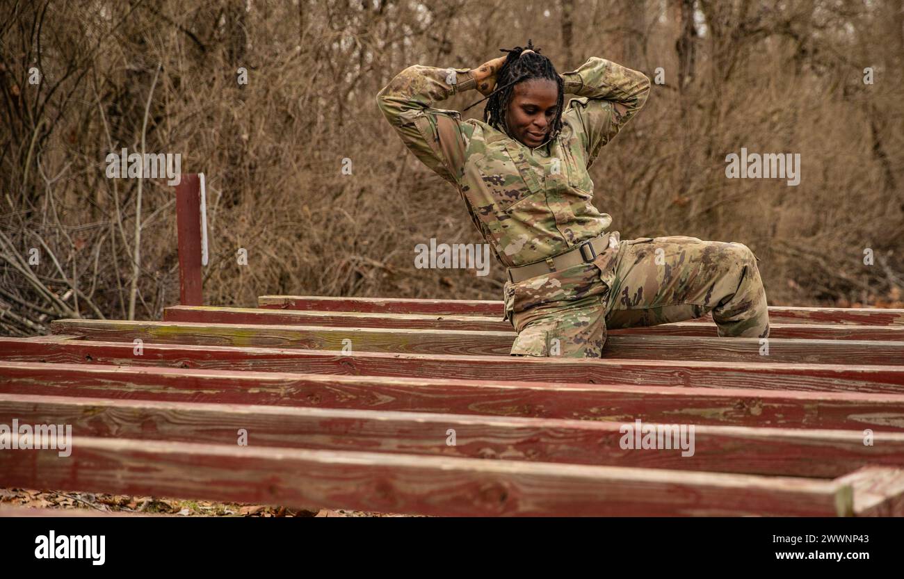 Day four of the 310th ESC Best Warrior Competition, Feb. 7, 2024 ...