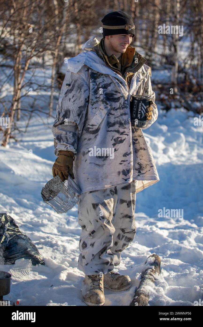 A portrait photo of U.S. Army Pfc. Hunter, Casey assigned to 3rd ...