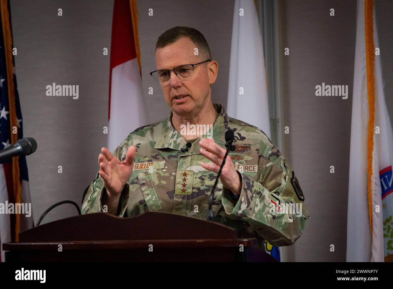 General Gregory Guillot, Commander, North American Aerospace Defense ...