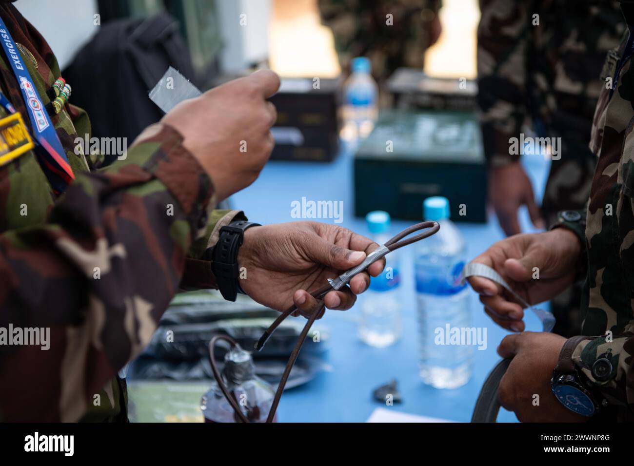 Explosive Ordnance Disposal (EOD) and Counter-IED course students ...