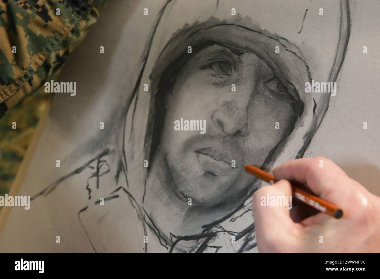 U.S. Marine Corps Maj. Michael Reynolds, an ammunition officer assigned ...