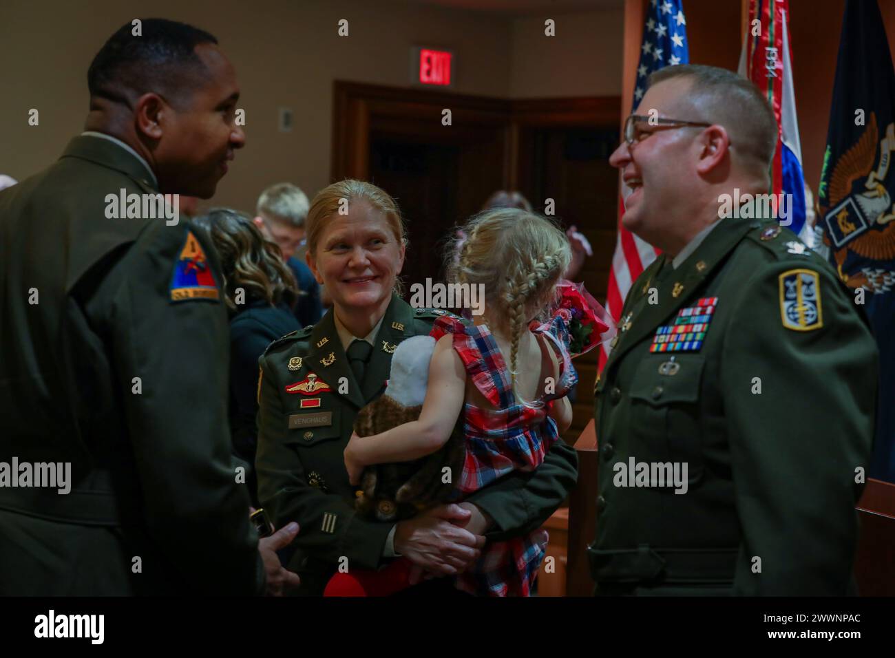 Col. Jennifer Venghaus, the U.S. Army South Staff Judge Advocate, and ...