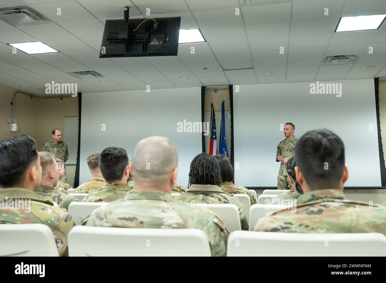 U.S. Air Force Lt. Gen. Kevin Kennedy, 16th Air Force commander and ...