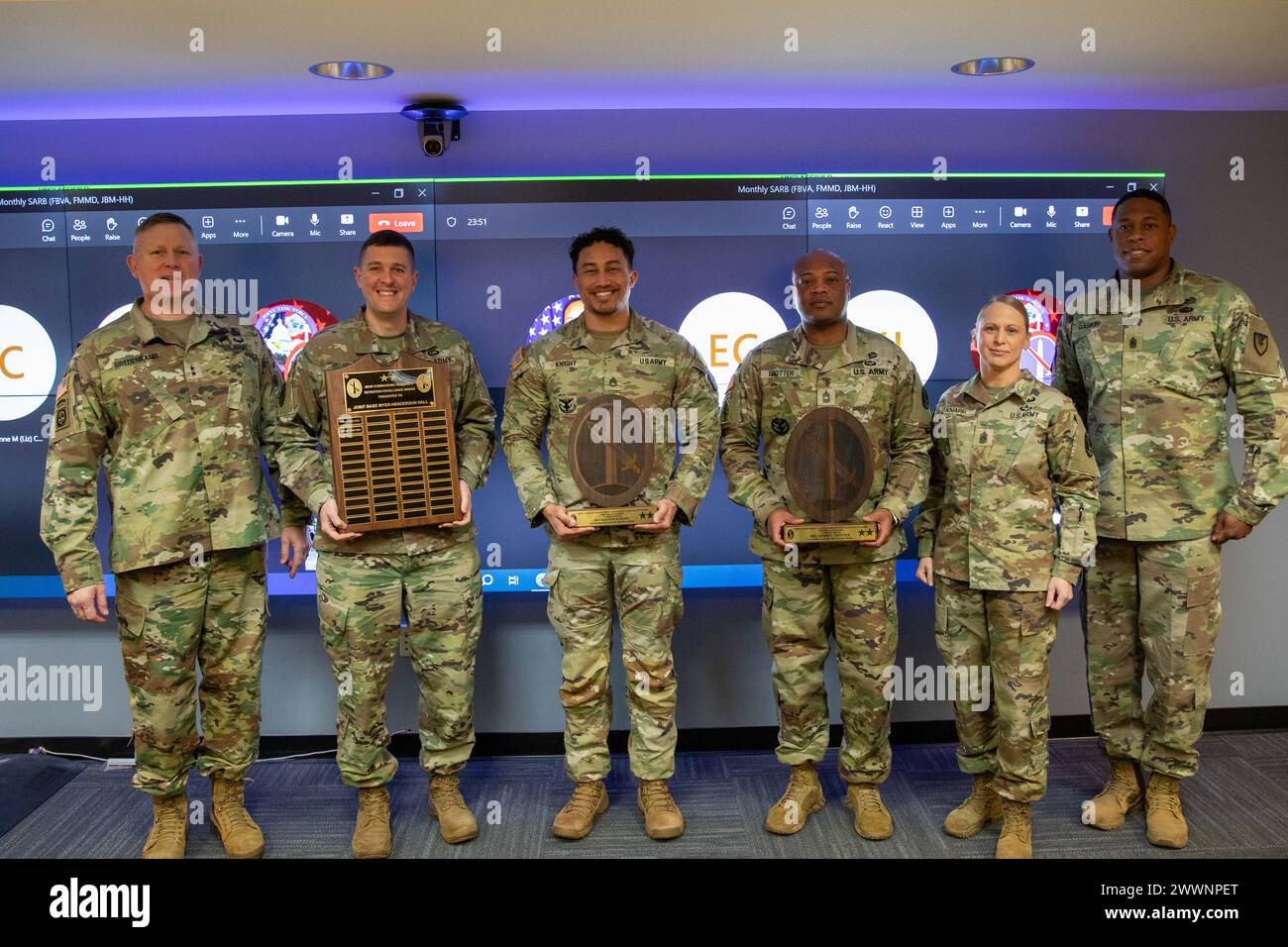 Staff Sgt. Davon Knight and Master Sgt. Jeffrey Trotter, career ...