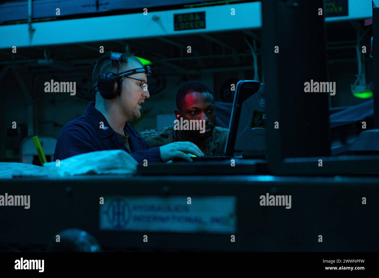 EAST CHINA SEA (February 6, 2024) Aviation Support Equipment Technician ...