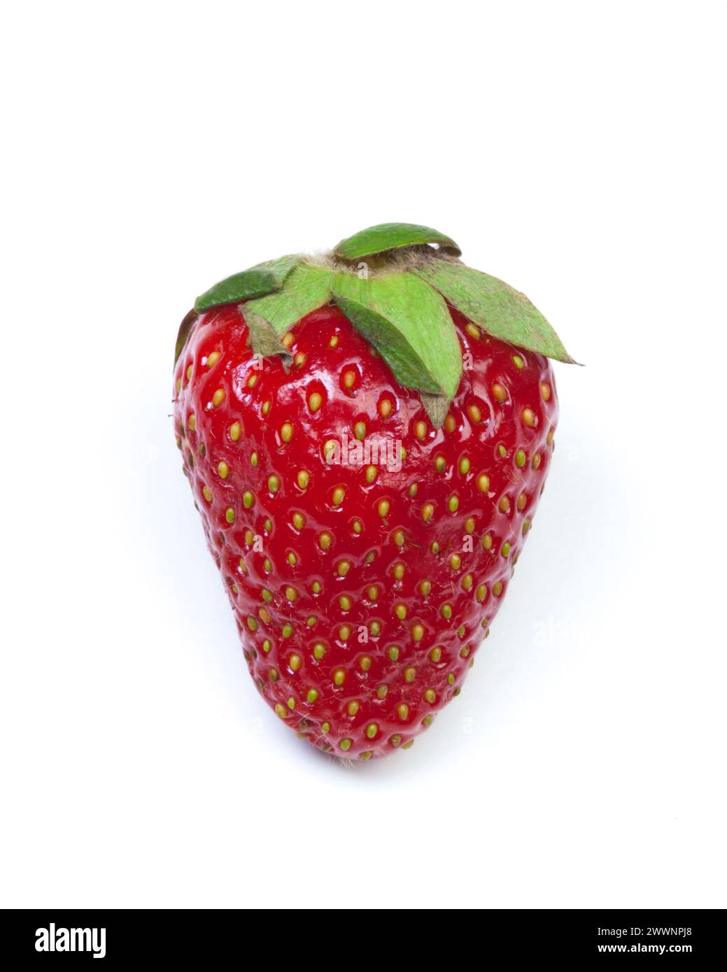 strawberry isolated on white Stock Photo - Alamy