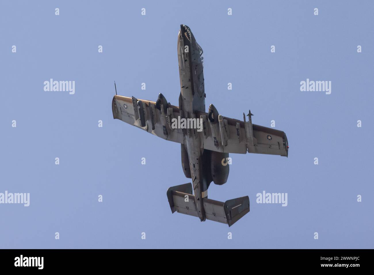 A U.S. Air Force A-10C Thunderbolt II with 74th Attack Squadron, 23rd ...