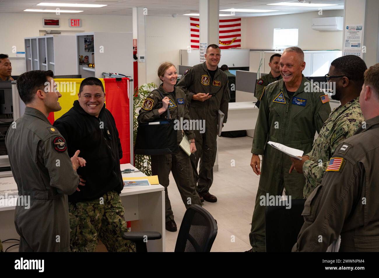 NAVAL STATION ROTA, Spain (Feb. 26, 2024) Vice Adm. Dan Cheever ...
