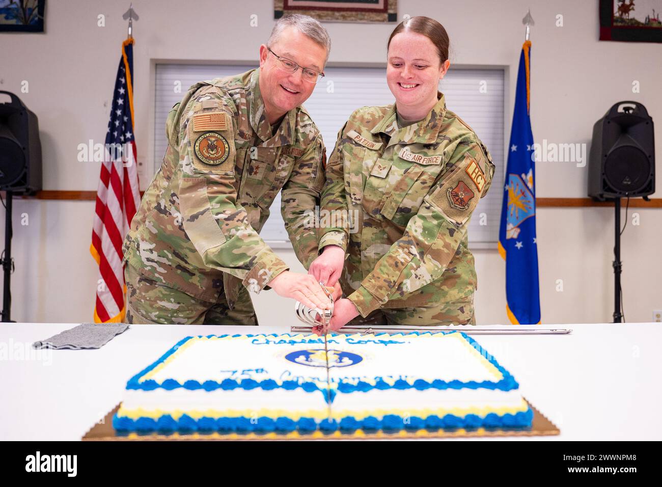 Maj. Gen. Randall Kitchens, Chief of Chaplains, and Senior Airman ...
