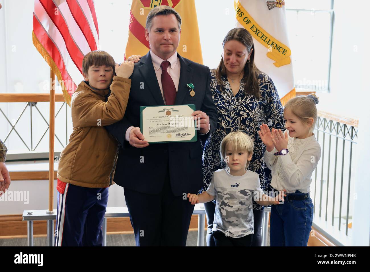 FORT RILEY, Kan. – In recognition of his heroism, Enoch was honored ...