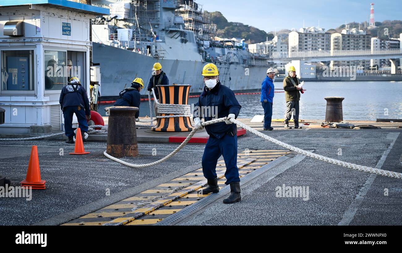 YOKOSUKA, Japan (Feb. 18, 2024) — U.S. Naval Ship Repair Facility and ...