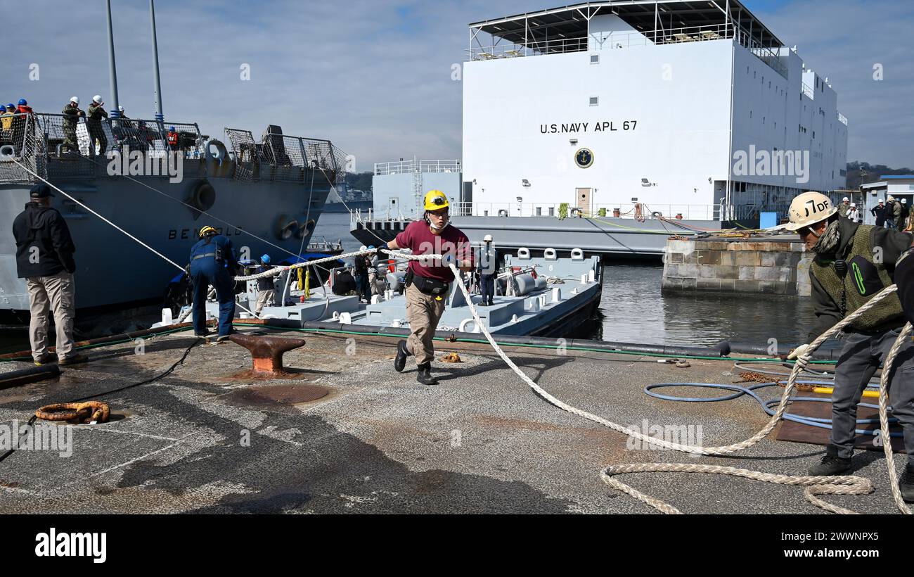 YOKOSUKA, Japan (Feb. 18, 2024) — U.S. Naval Ship Repair Facility and ...