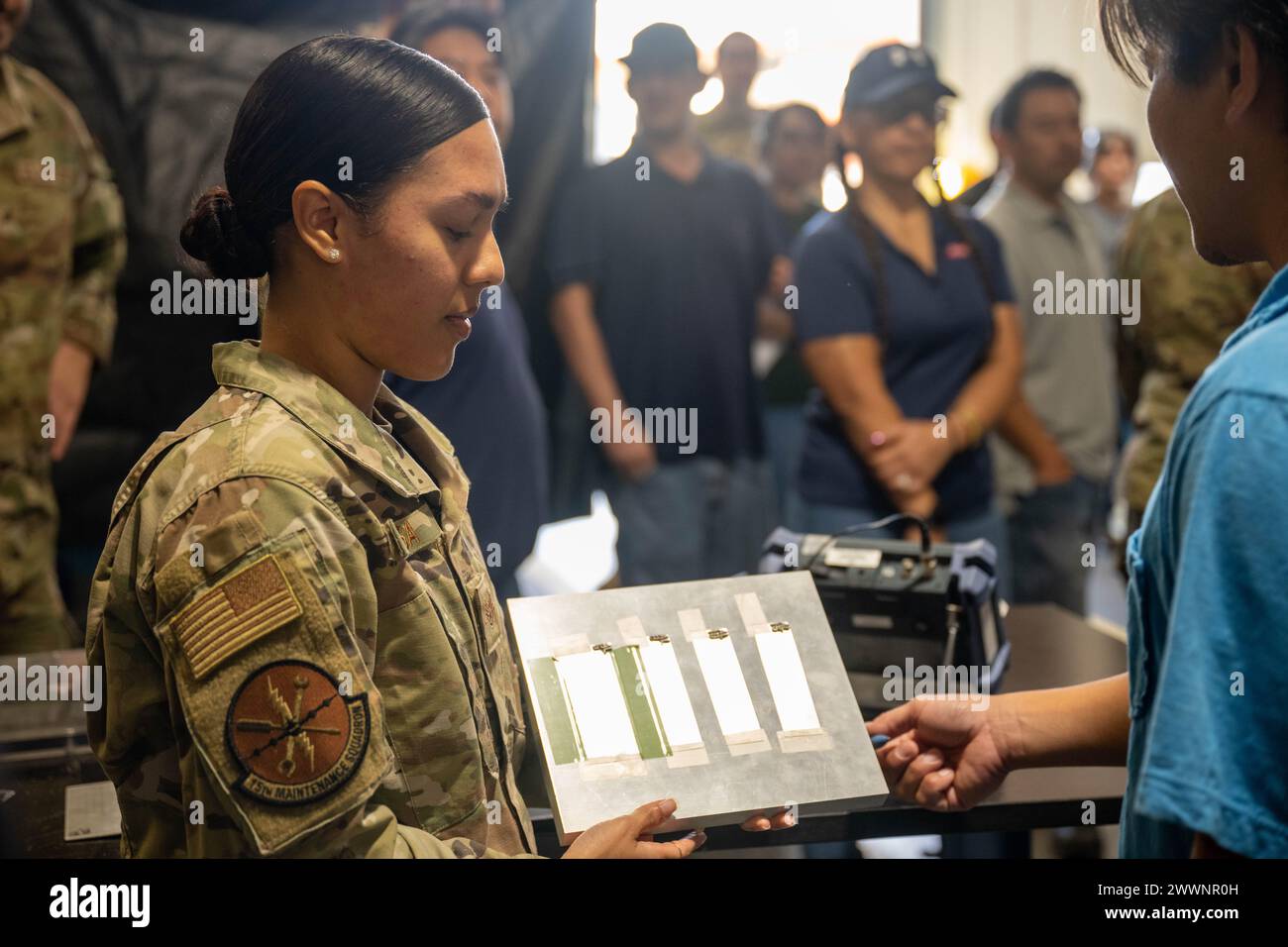 Staff Sgt. Claudia Mesa Crooke, 15th Maintenance Squadron ...