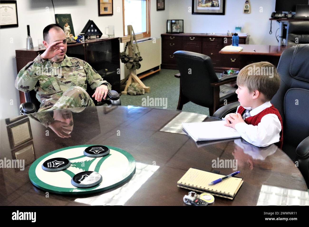 Sergio “Matias” Chontal-Harter interviews Fort McCoy Garrison Commander ...