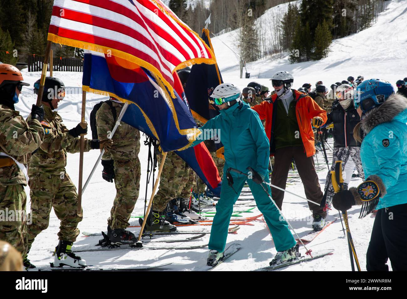 Military supporters thank Soldiers from 10th Mountain Division ...