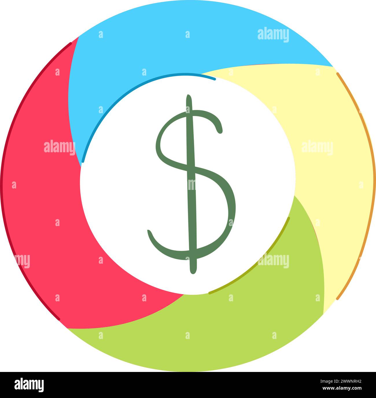 Finance investment portfolio cartoon Stock Vector Images - Alamy