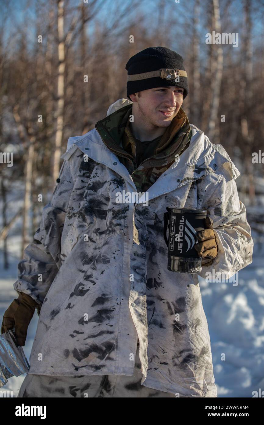 A portrait photo of U.S. Army Pfc. Hunter Casey assigned to 3rd ...