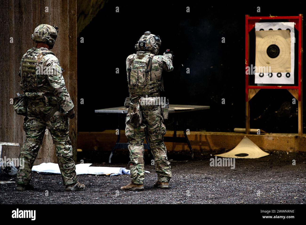 U.S. Special Operations Forces assigned to 10th Special Forces Group (Airborne), participate in ...