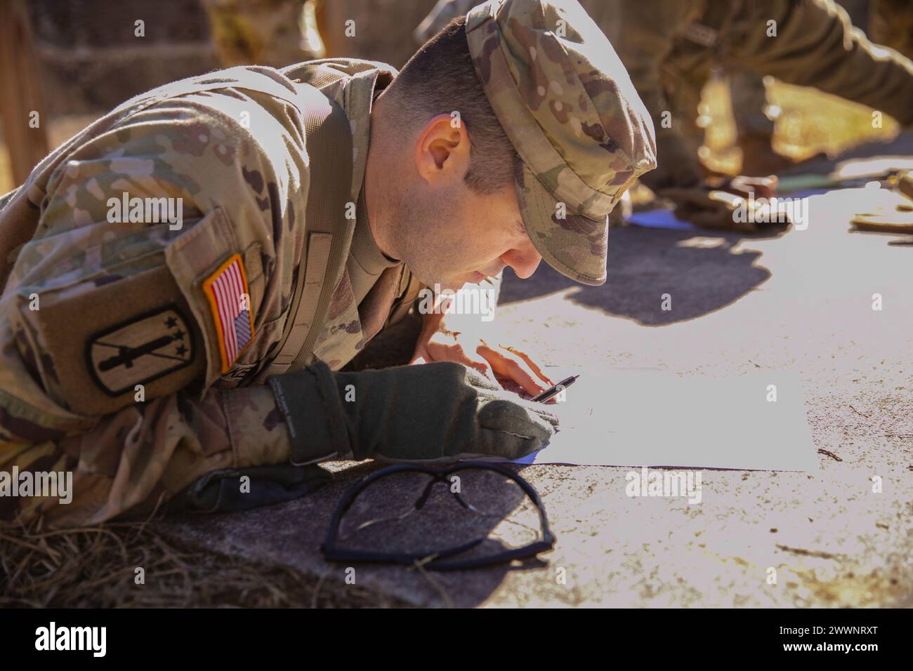 Day two of the 310th ESC Best Warrior Competition, Feb. 5, 2024 ...